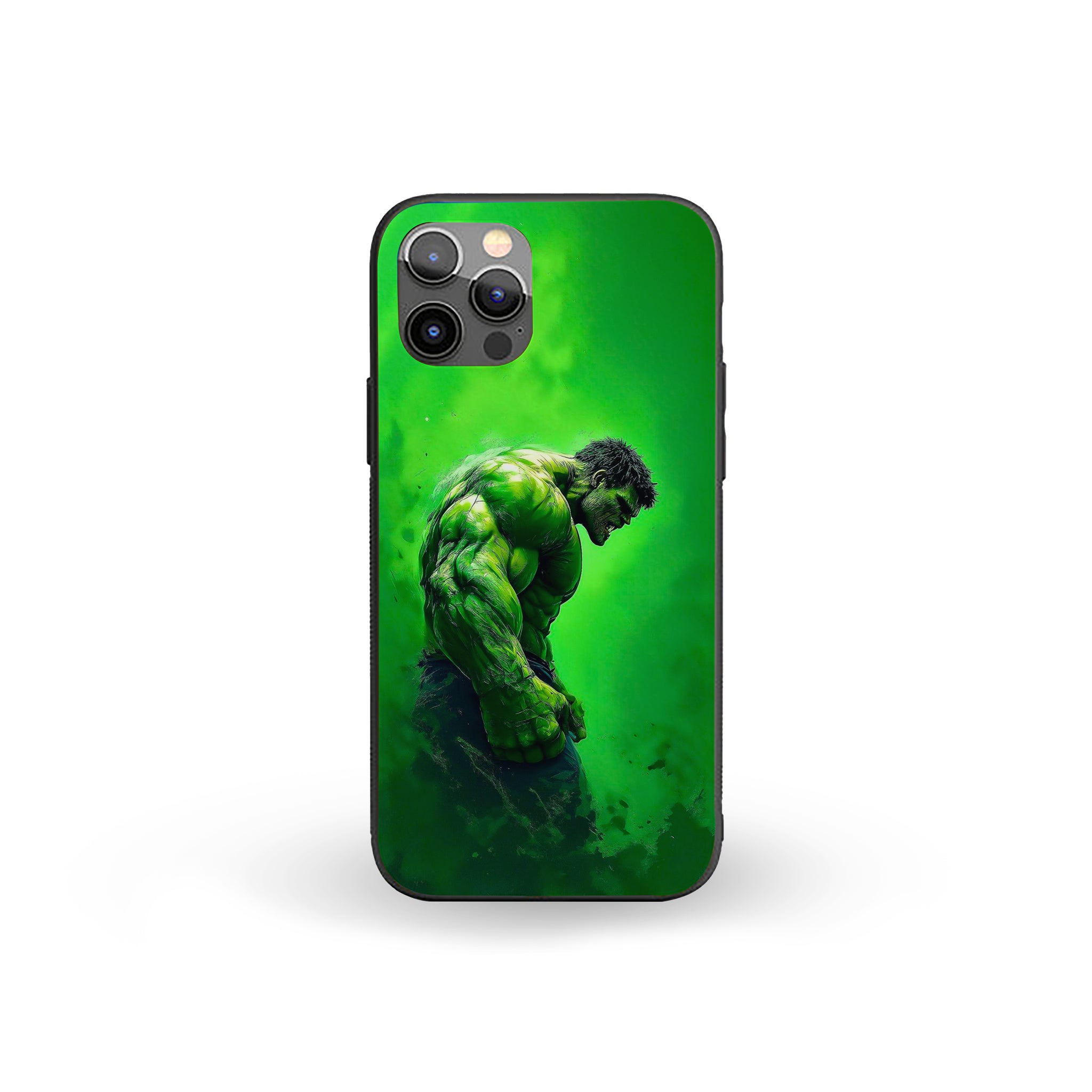 Hulk Green Restraint Silicone Armored Phone Case